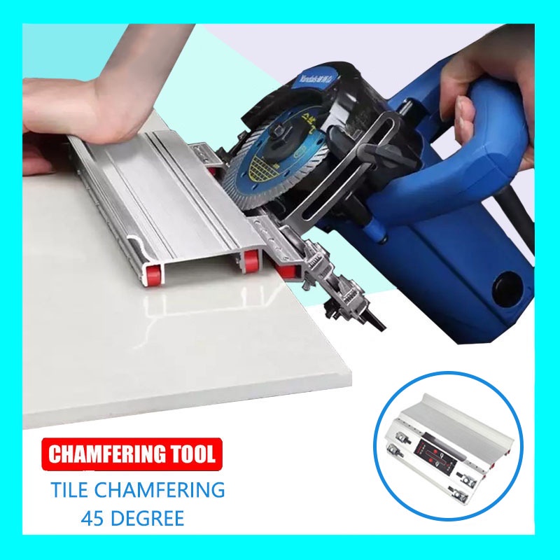 45 Degree Chamfering Cutter Stone Cutting Machine Marble Tile Ceramic ...