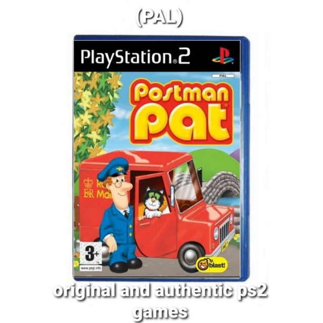 postman pat for ps2 playstation 2 pal | Shopee Philippines
