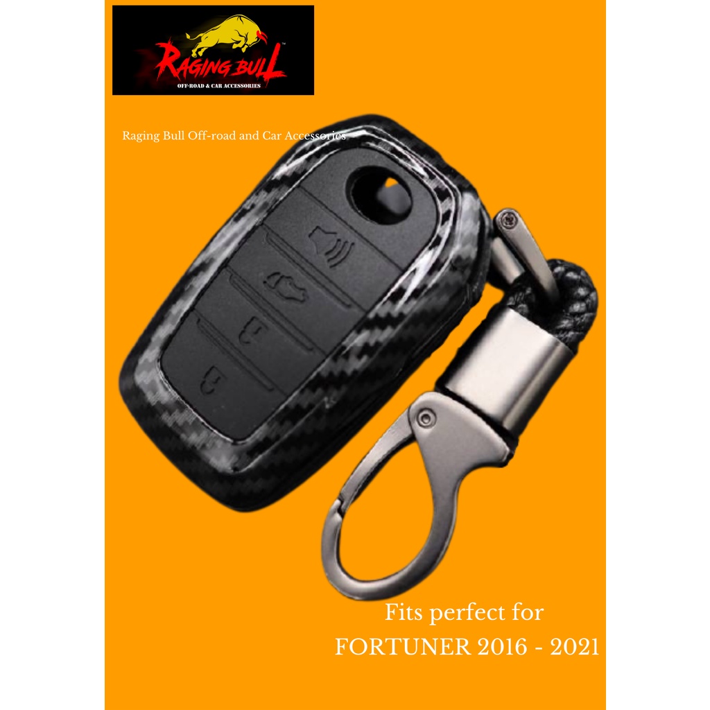 2016 - 2025 TOYOTA FORTUNER Kevlar Remote Key Case - Hard Shell - High ...