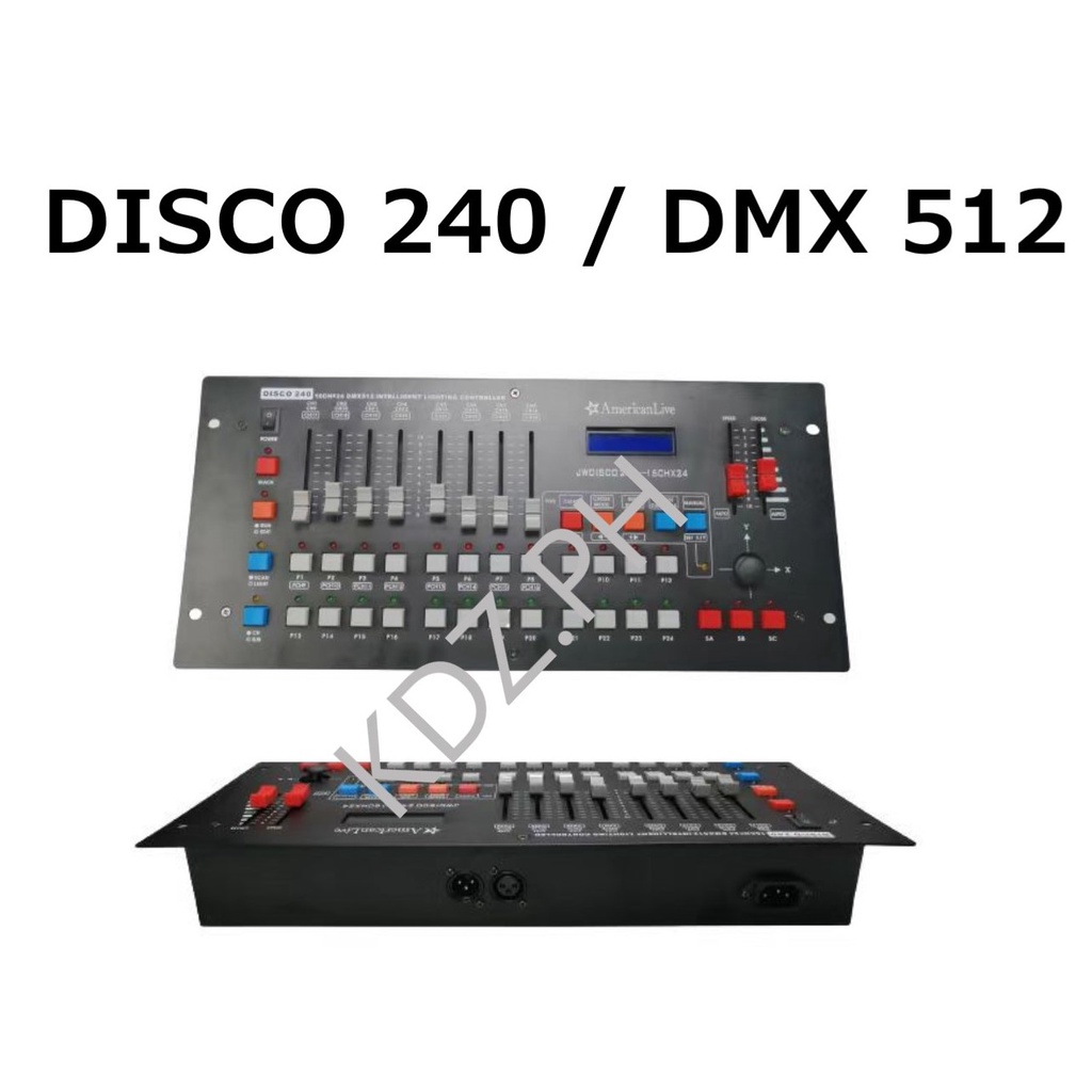 DMX 240 Controller Lighting Disco 240 CH Controller Console | Shopee ...