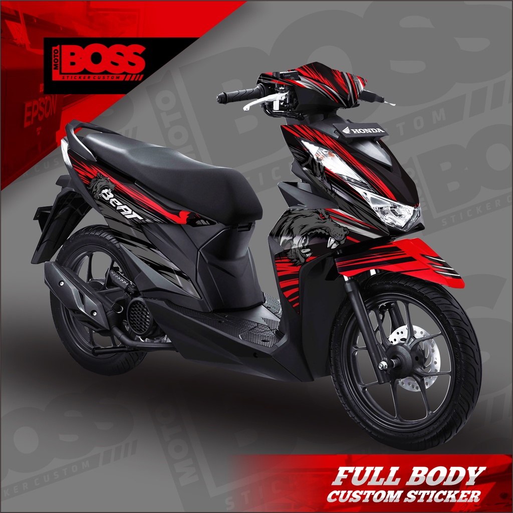 Decal Sticker Honda Beat Deluxe 2020 2021 2022 Full Body Sticker Decal ...