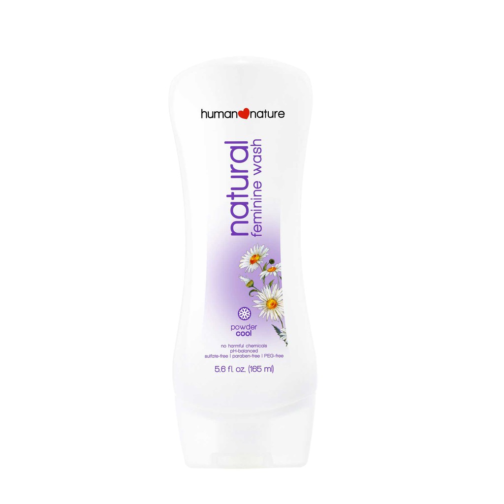 Human Nature Powder Cool Natural Feminine Wash 165ml | Shopee Philippines