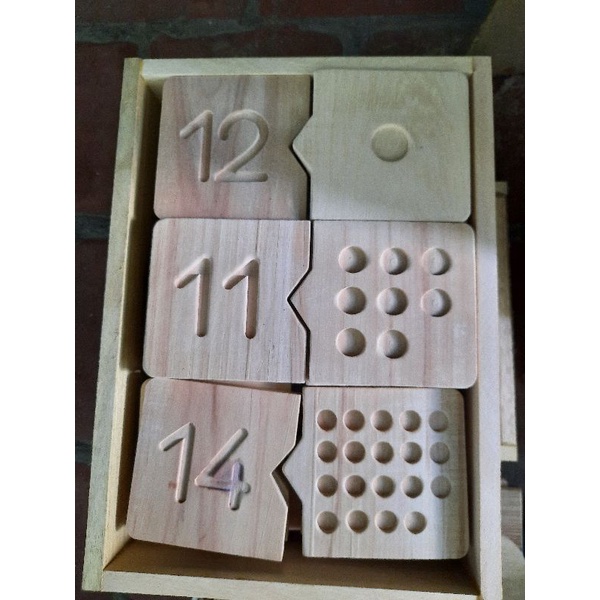 Wooden number set for children from 1 to 20 | Shopee Philippines