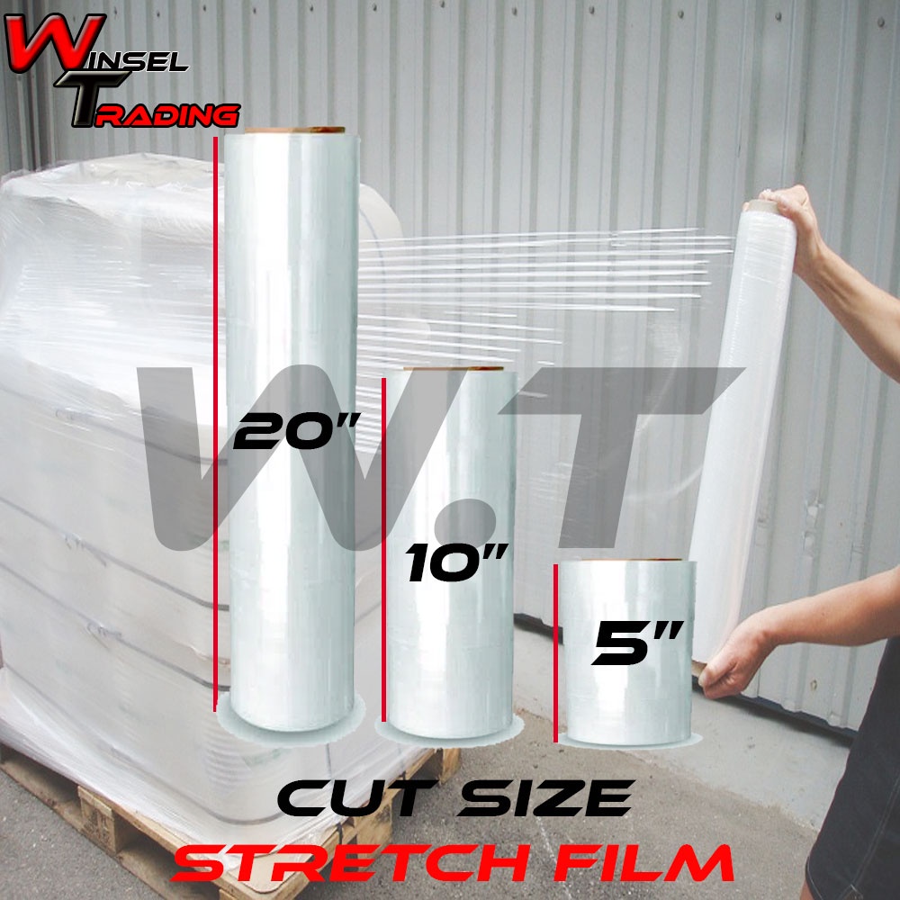 Cut Size Pallet Stretch Film (20" 10" 5") | Shopee Philippines