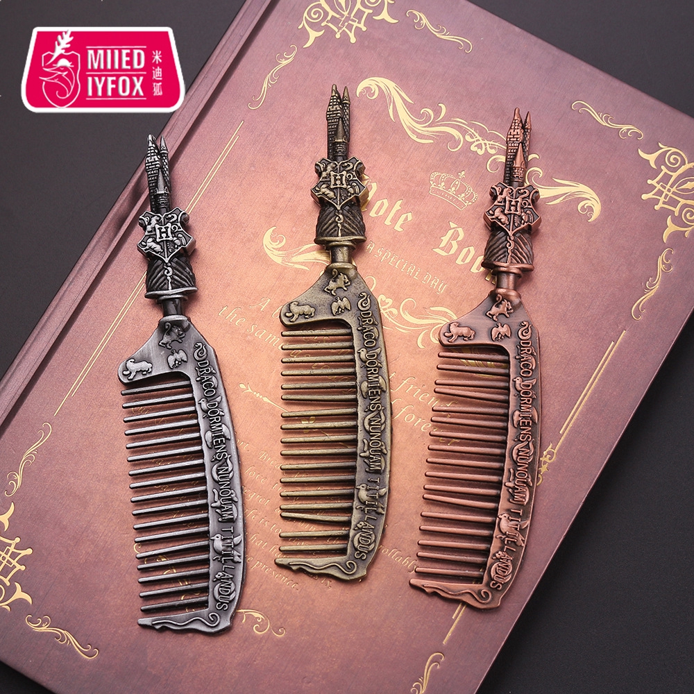 Harry Potter Retro Time Comb Hogwarts Preppy Style Comb Peripheral Gift ...