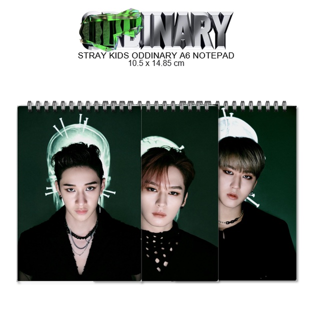 STRAY KIDS ODDINARY A6 NOTEPAD | Shopee Philippines