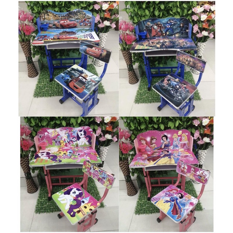 STUDY TABLE SET FOR KIDS ANIME CHARACTER DESIGN | Shopee Philippines