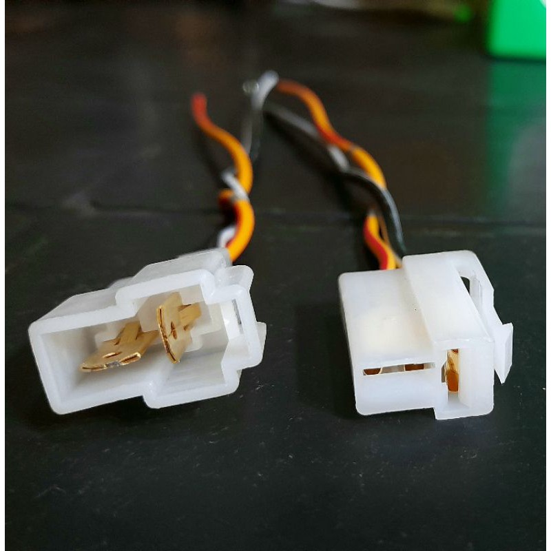 2-pin socket set heavy-duty Japan wire 1 pair | Shopee Philippines