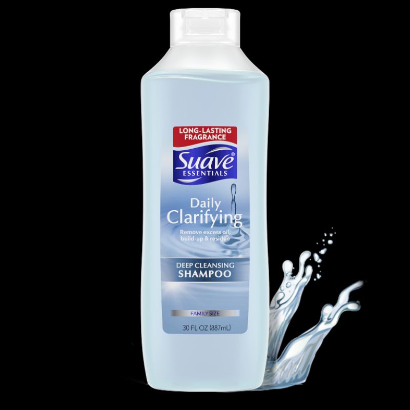Suave Daily Clarifying Deeply Cleansing Shampoo Family size (887ml ...