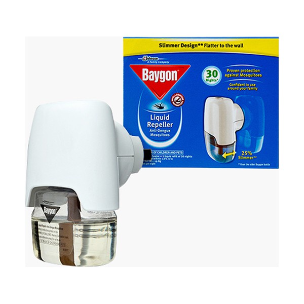 Baygon Electric Anti - Dengue Mosquito Liquid Repellent/Repeller for 30 ...
