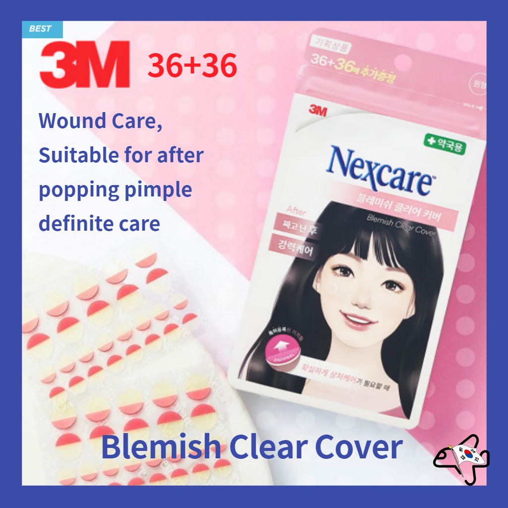 [3M]Nexcare Acne Patch/ Blemish Clair cover Patch/Pimple Patch/Patch ...
