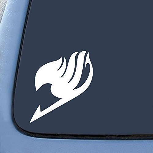 Fairy Tail Logo Sticker Decal Notebook Car Laptop 5.5" (White) | Shopee ...