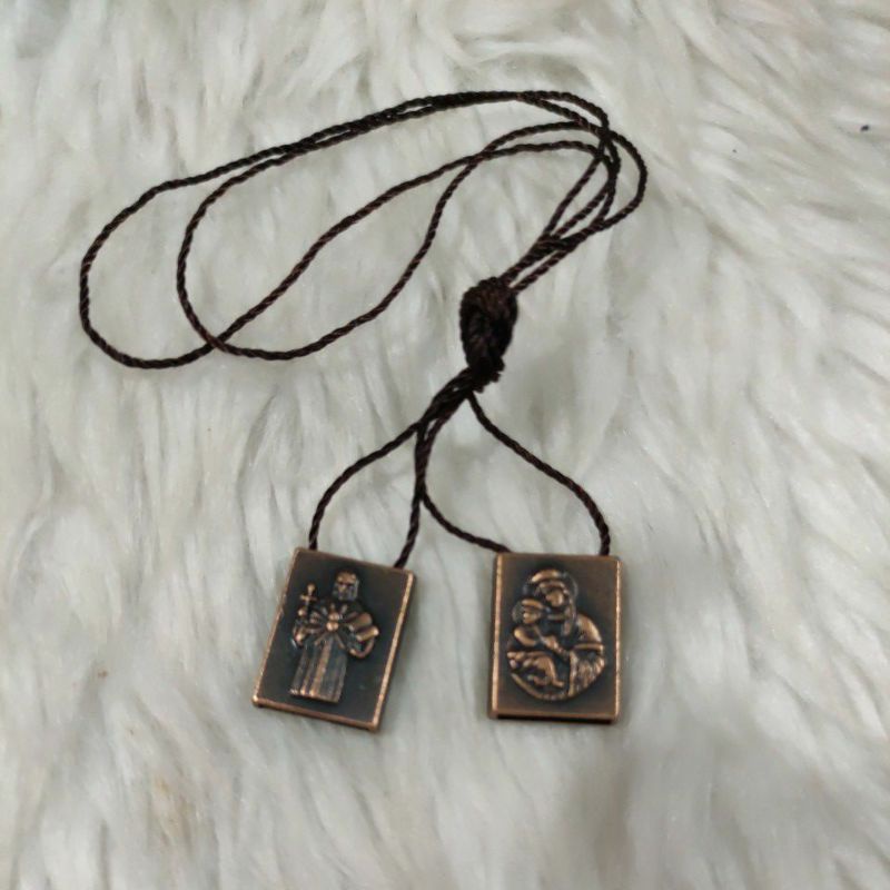 PER PIECE METAL SCAPULAR | Shopee Philippines