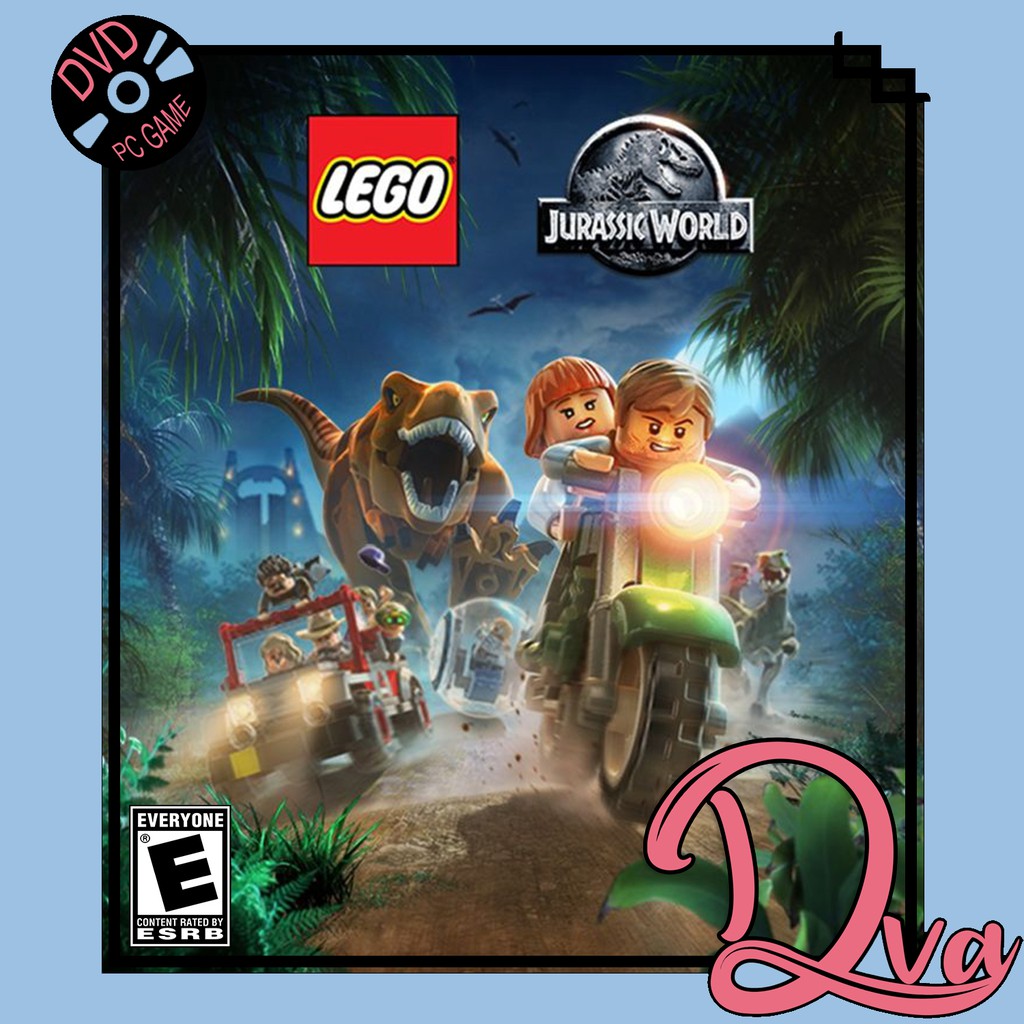 Lego Jurassic World + All Dlcs - Pc Game Cd Dvd Pc Game | Shopee ...