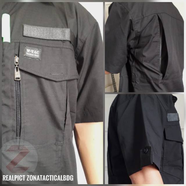 Sporty Traveling Shirt Premium Velcro Shirt Men Field Casual Tactical ...