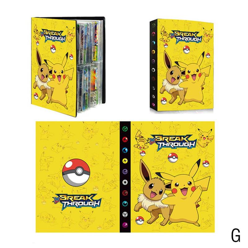 240 Card Map Pokemon Letters Albums Notebook Storage Folder Collection ...