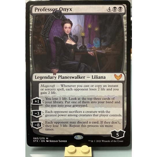 MAGIC: The Gathering - Professor Onyx (Strixhaven) | Shopee Philippines