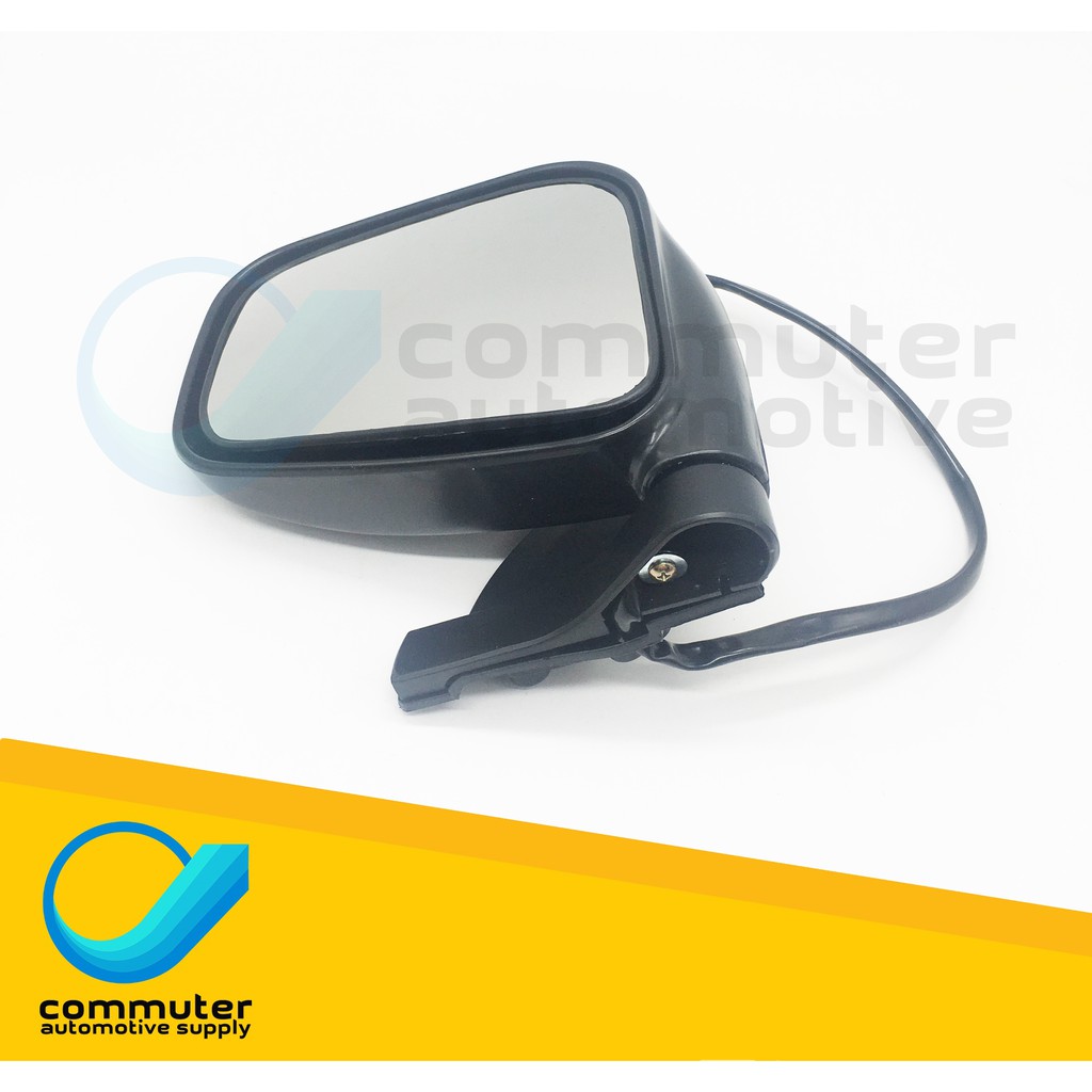 [LEFT Black Power w/ Thin Frame] Mitsubishi Adventure Side Mirror ...