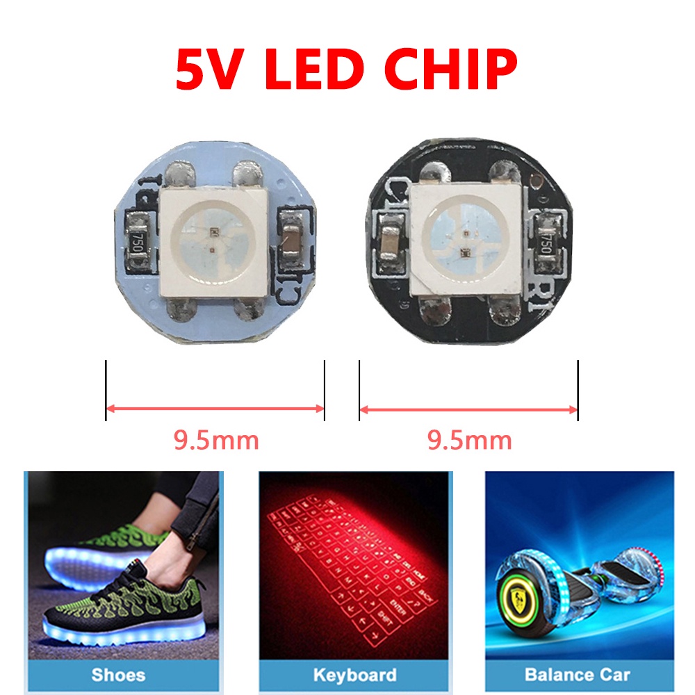5V WS2812B SMD5050 Addressable RGB LED Chip For Home Decoration Party ...