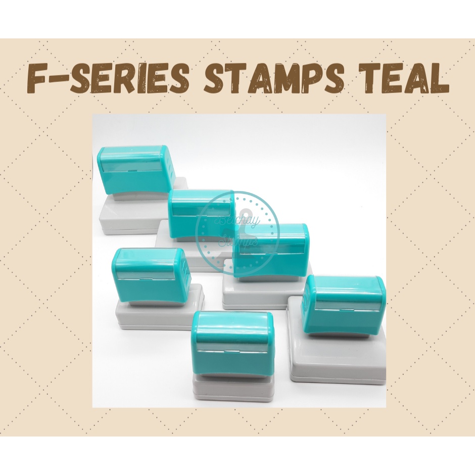 Betchay Stamp F Series Stamps Teal | Shopee Philippines