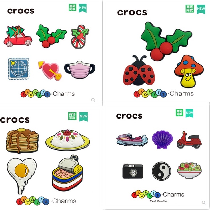NEW（ Jibbitz Charms） /Slippers( high quality )/ jibbitz Set/crocs ...