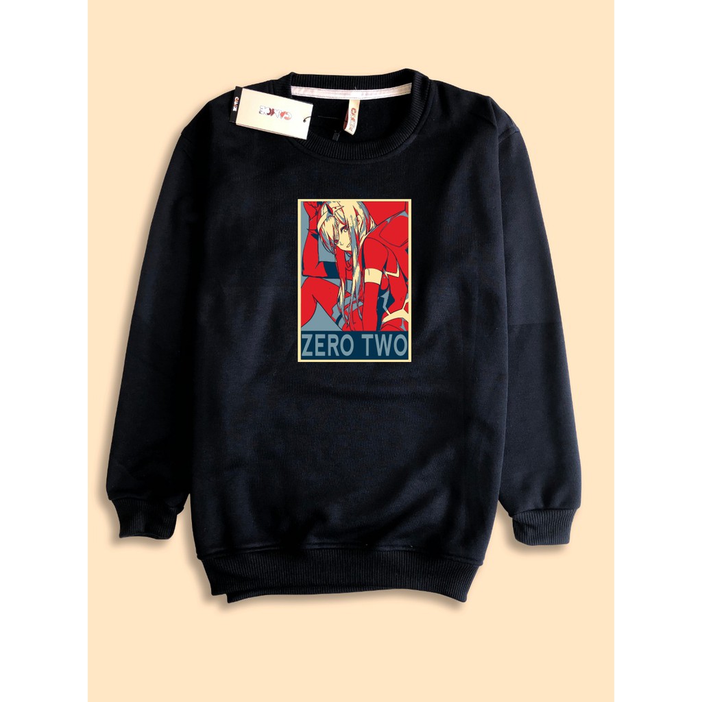 Premium Sweater Jacket design Zero two 002 anime darling in the franXX ...