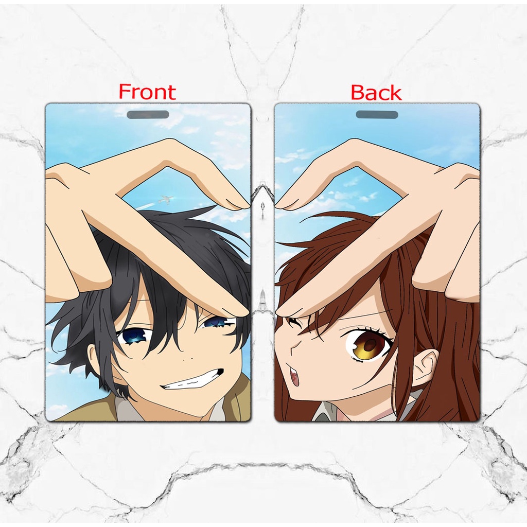Horimiya KeyChain Pvc Hang Card Id with Silicone Rubber loops [Anime ...