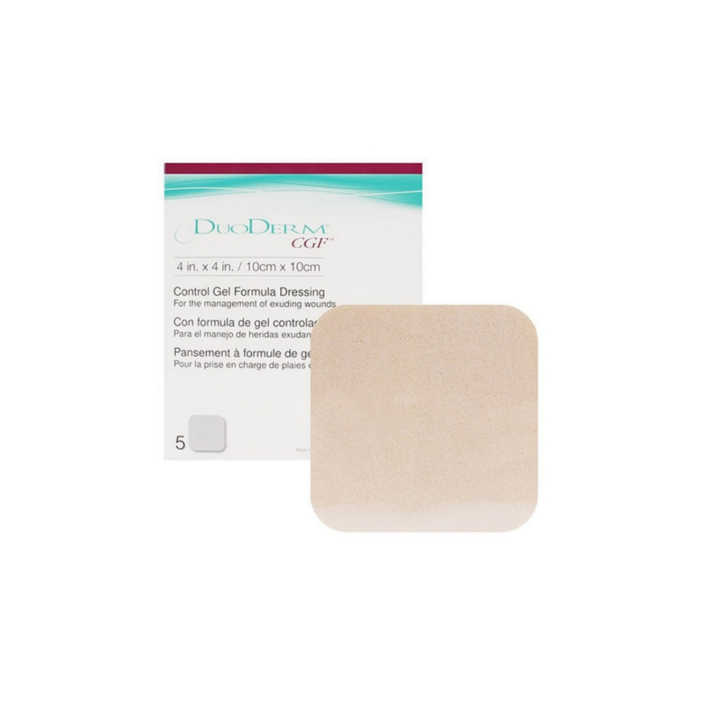 Convatec DuoDerm CGF 1box(5pcs) 10x10 wound dressing 4 in x 4 in ...