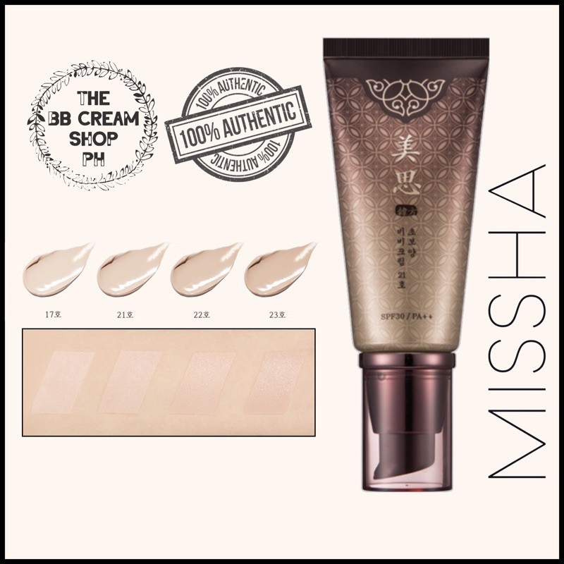 MISSHA Cho Bo Yang BB Cream SPF30/PA++ 50ml EXP2025 | Shopee Philippines