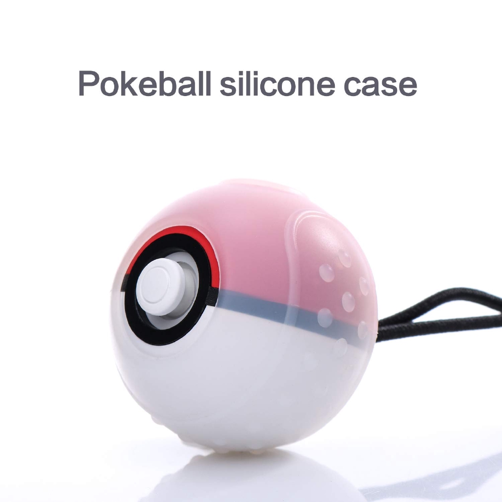 Poke Ball plus case, Silicone Protective Cover Case for PokeBall Plus ...