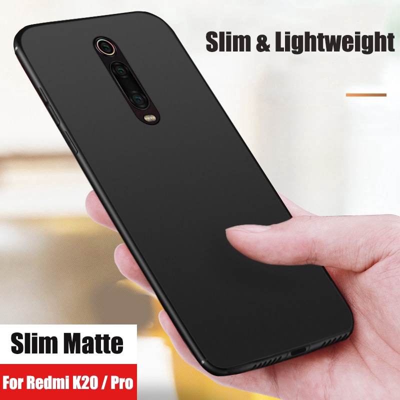 Xiaomi Mi 9T Redmi K20 Pro Case Black Soft Matte Slim Shockproof ...