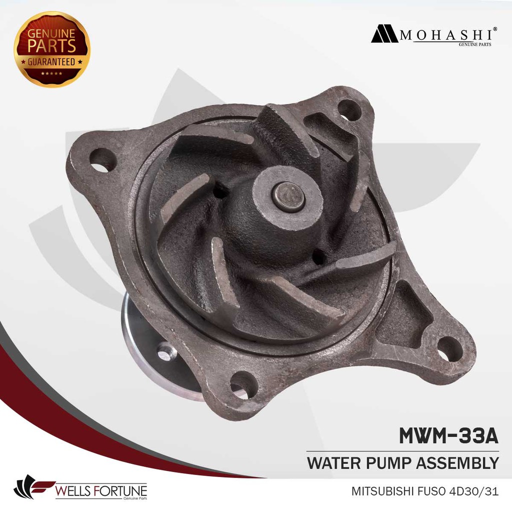 MITSUBISHI FUSO 4D30 / 4D31 MOHASHI WATER PUMP ASSEMBLY (1PC) | Shopee ...