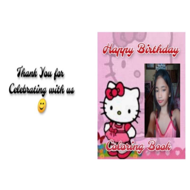 Coloring Book Customized / Hello Kitty | Shopee Philippines