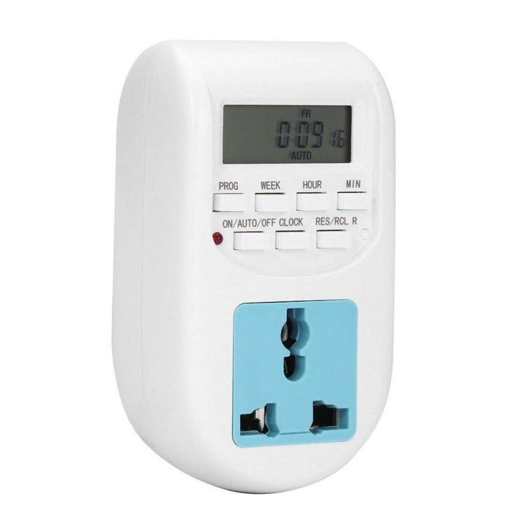 Digital Timer AL-06 Electronic Digital Mains EU Plug In Timer Switch ...