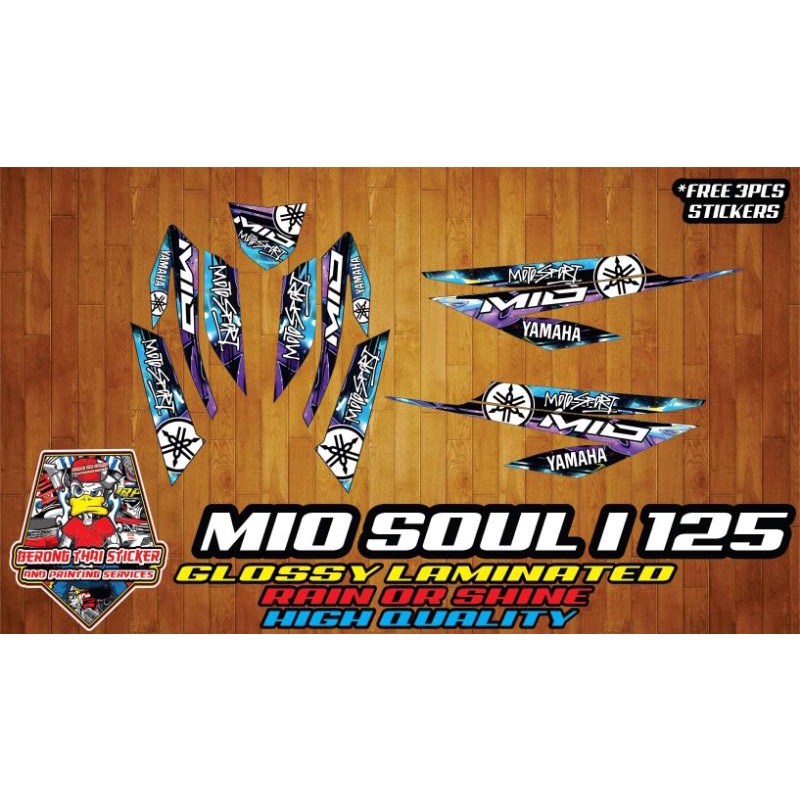 Mio Soul i 125 Yamaha Inspired Decals | Shopee Philippines