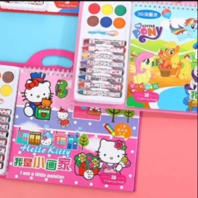 TFL Painting Coloring Art Set for Toddler Children Gift Ideas Baby ...