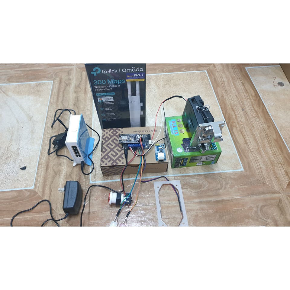 JNHL License Fully Automated codeless Piso WiFi Kit w/ custom board for ...