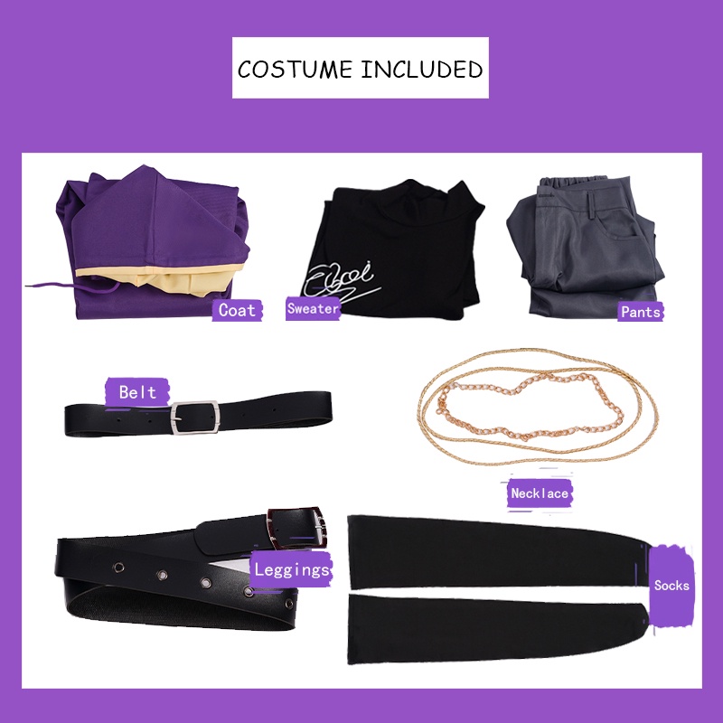 Hololive Vtuber Shoto Cosplay Shox Shxtou Coat Costume Wig Cos Fancy ...