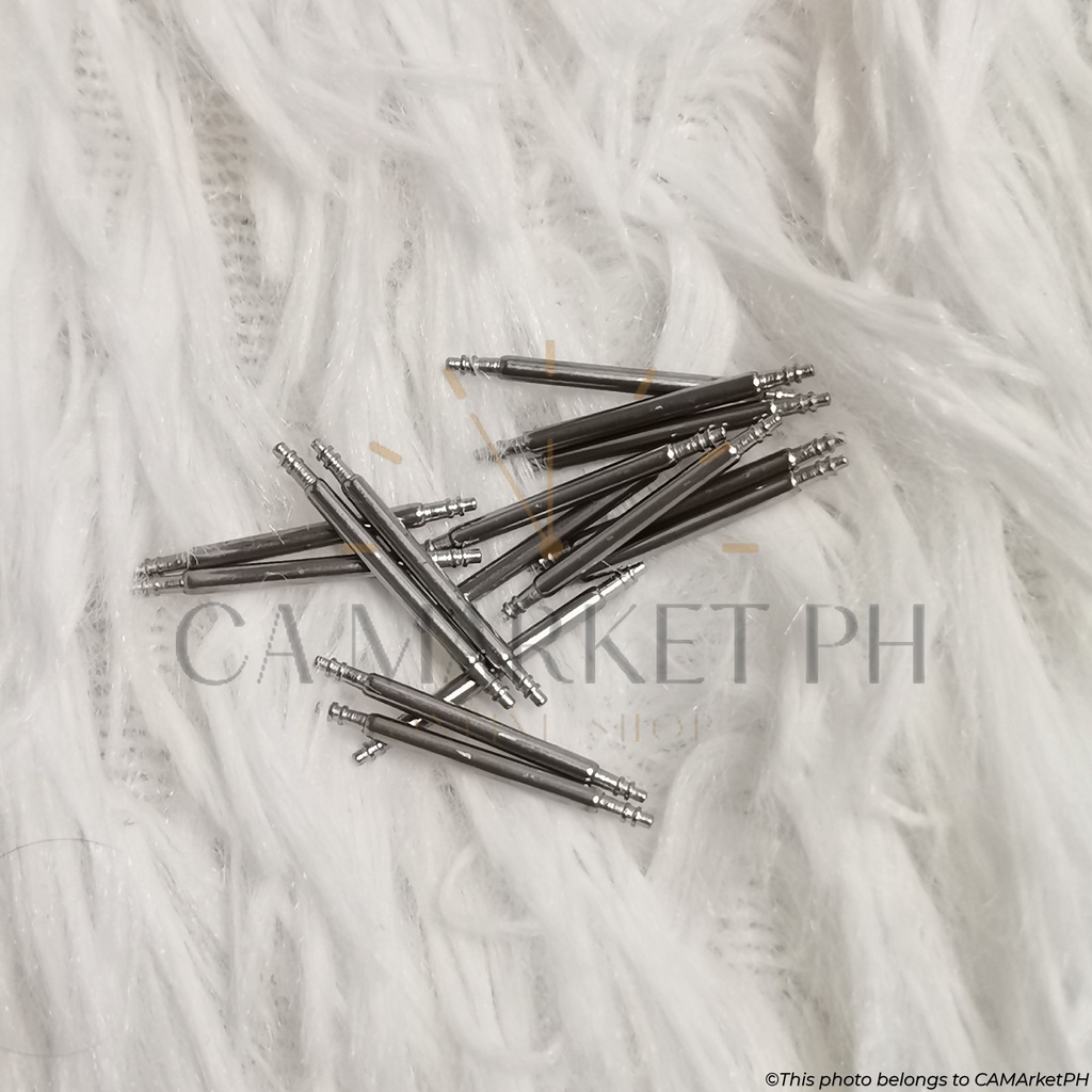 Stainless Steel Spring Bar Double Flange for Watch Straps 2PCS only 1 ...