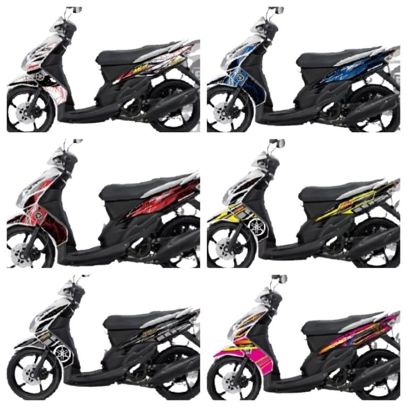Striping mio soul lama semi full body/decal mio soul 2007-2011 semi ...