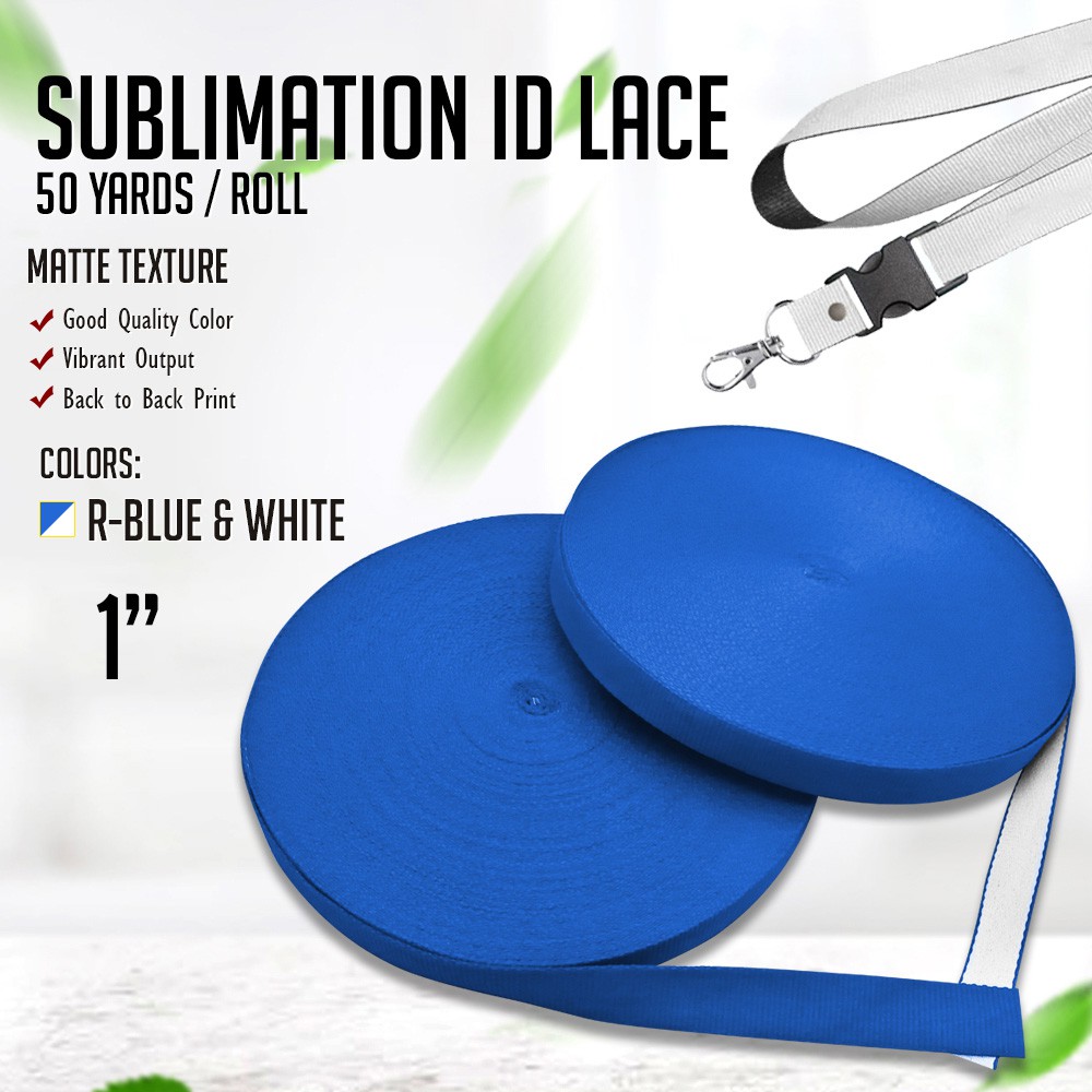 Sublimation Printable Lanyard ID Lace for ID Lace Making Matte / Shiny ...
