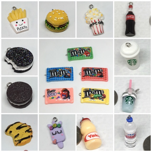 Resin food charms #1 (for your diy needs) | Shopee Philippines