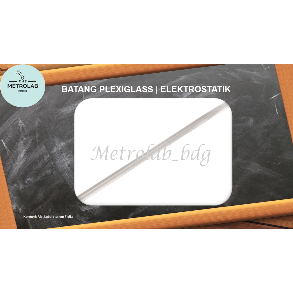 Plexiglas rod diameter Ø 10 x 250 mm | Static Electricity Practical ...