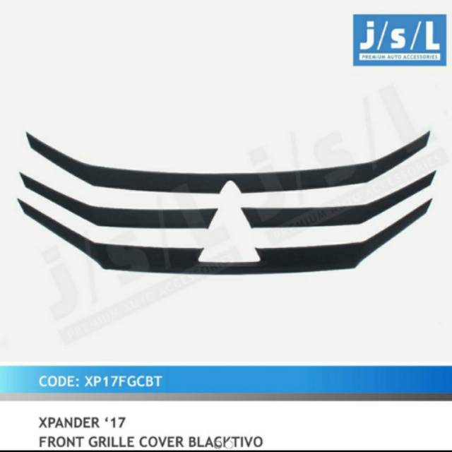 List of Xpander front grills / front grill Black & Chrome jsl | Shopee ...