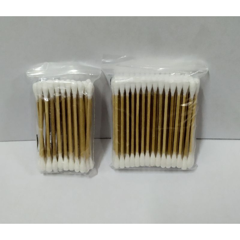 WOOD COTTON BUDS/COTTON SWAB | Shopee Philippines