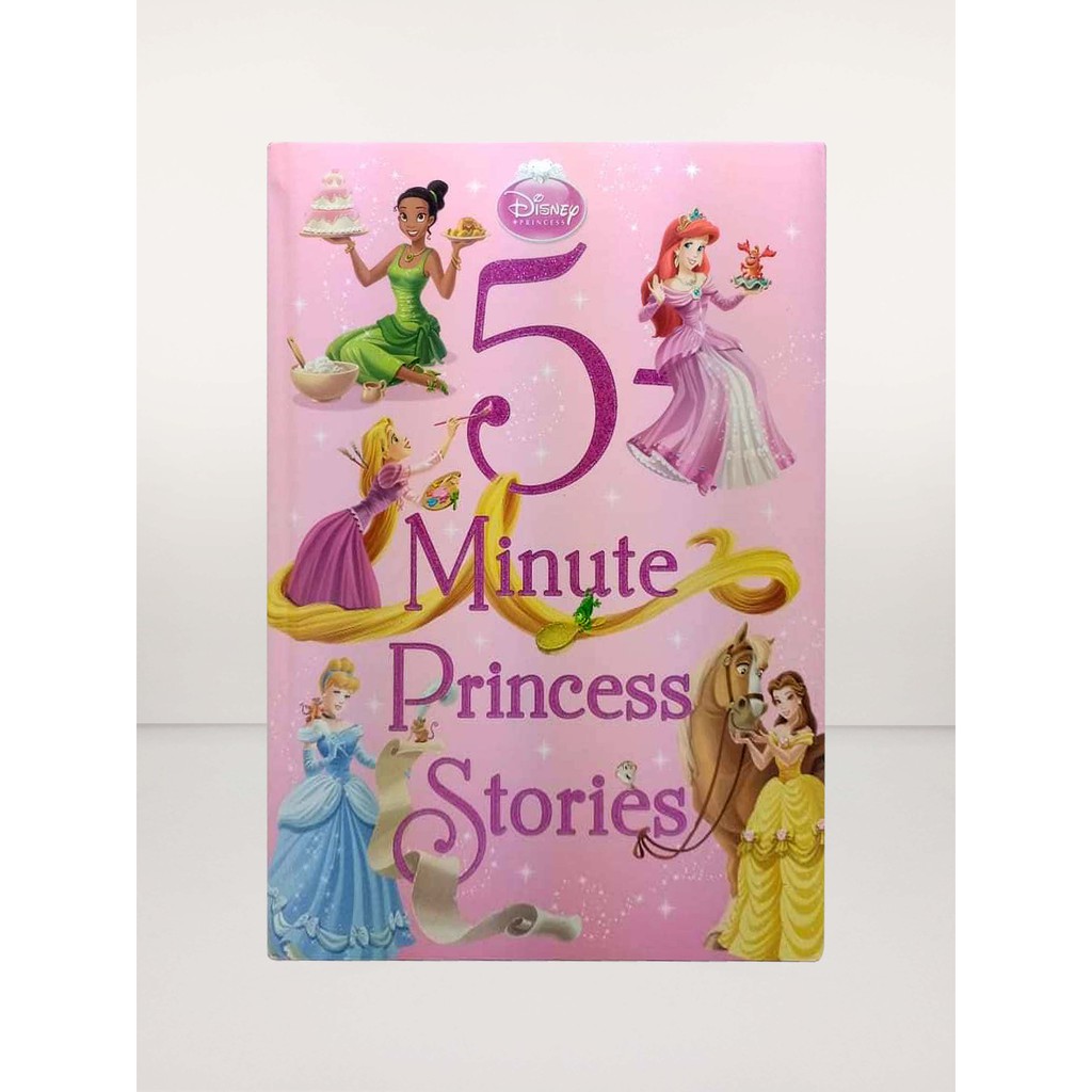 DISNEY PRINCESS: 5-MINUTE PRICESS STORIES (HARDCOVER) BY: Disney Book ...