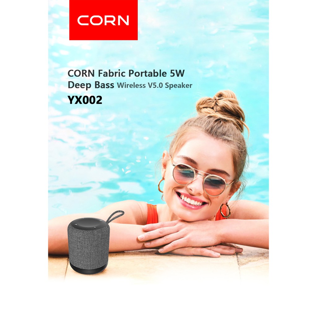 CORN YX002 Portable Wireless Bluetooth Speaker Hands-free Calls for ...