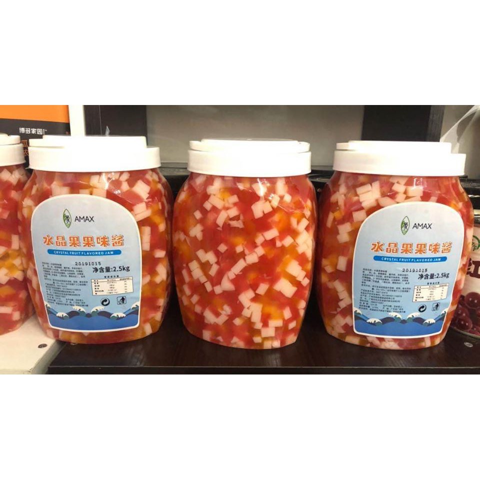 Amax RAINBOW crystal FRUIT JELLY NATA, MILK TEA, FRUIT TEA, SINKERS 2 ...