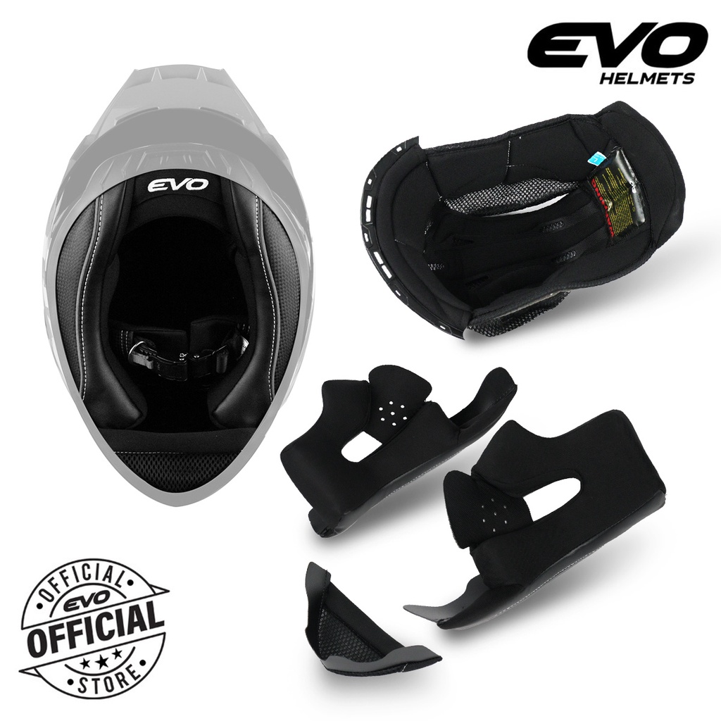 EVO GT-Pro Padding (Lining) - All Black Foam Set | Shopee Philippines