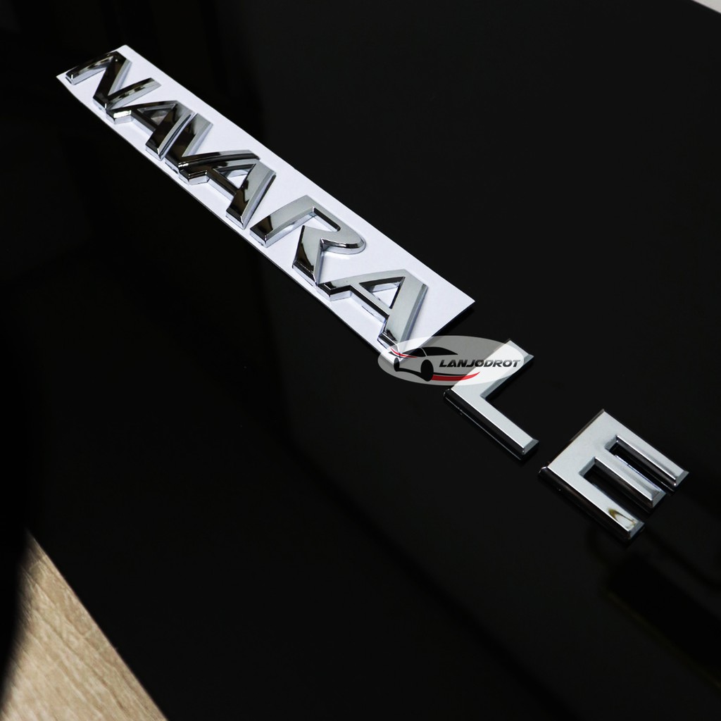 NAVARA LE Logo Size 3.5 cm. Attached To The Rear Tailgate Cover For ...